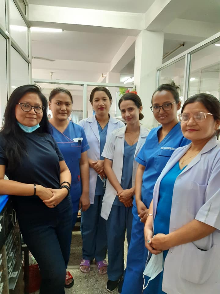 Meet up with the Nursing Palliative Team and the Surgical Team ...